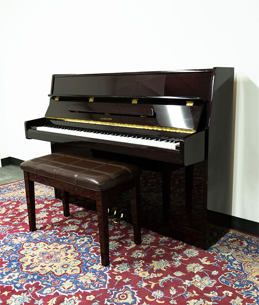 Hamilton H350 Upright Piano | Polished Mahogany | SN: KR0590 ...