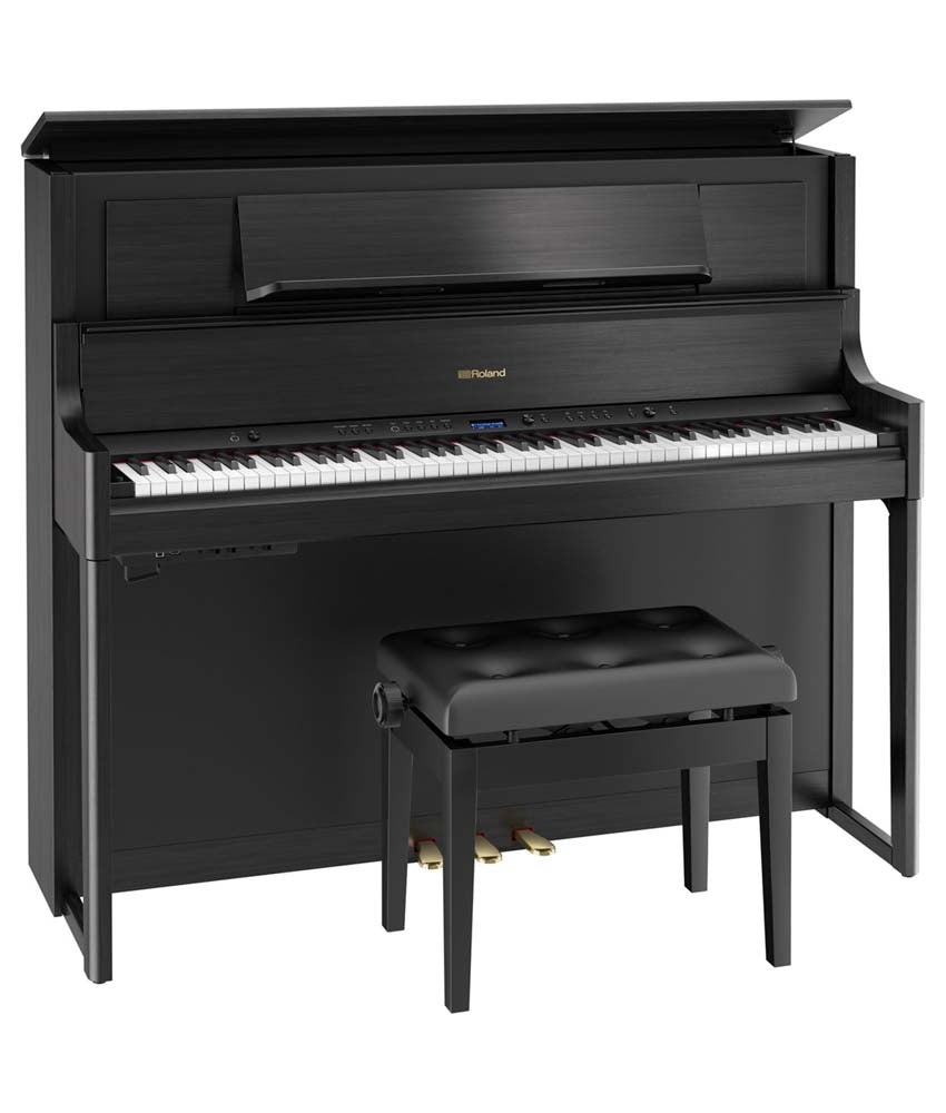 Roland LX708 Digital Piano Kit w/ Bench - Charcoal ...
