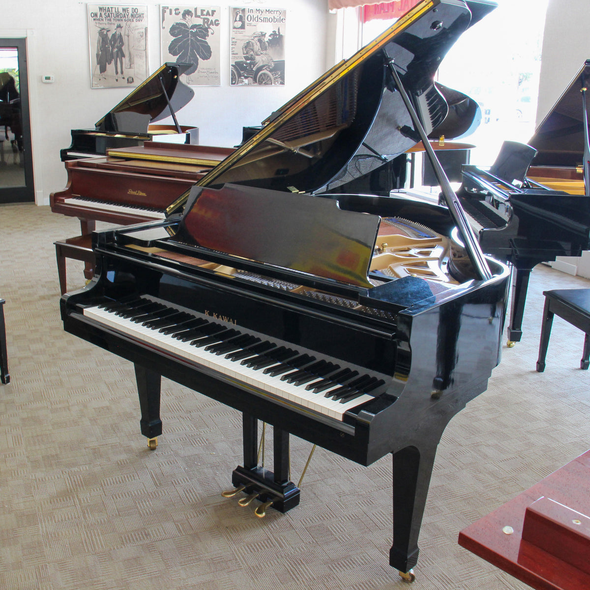 Kawai 5'10" KG-2C Grand Piano | Polished Ebony | SN: 1165019Alamo Music ...