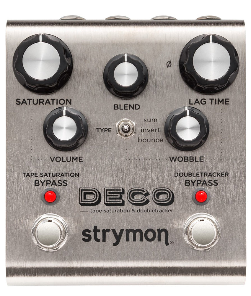 Strymon Deco Tape Saturation and Doubletracker Delay ...