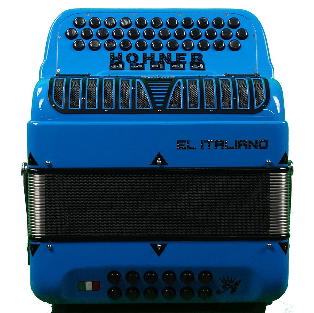 Hohner Anacleto El Italiano III 5 Switch FBbEB Compact Accordion ...