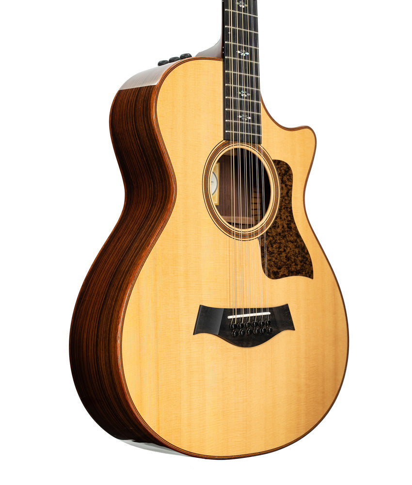 Pre-Owned Taylor 752CE LTD Spruce/Rosewood 12-String 12-Fret Acoustic ...