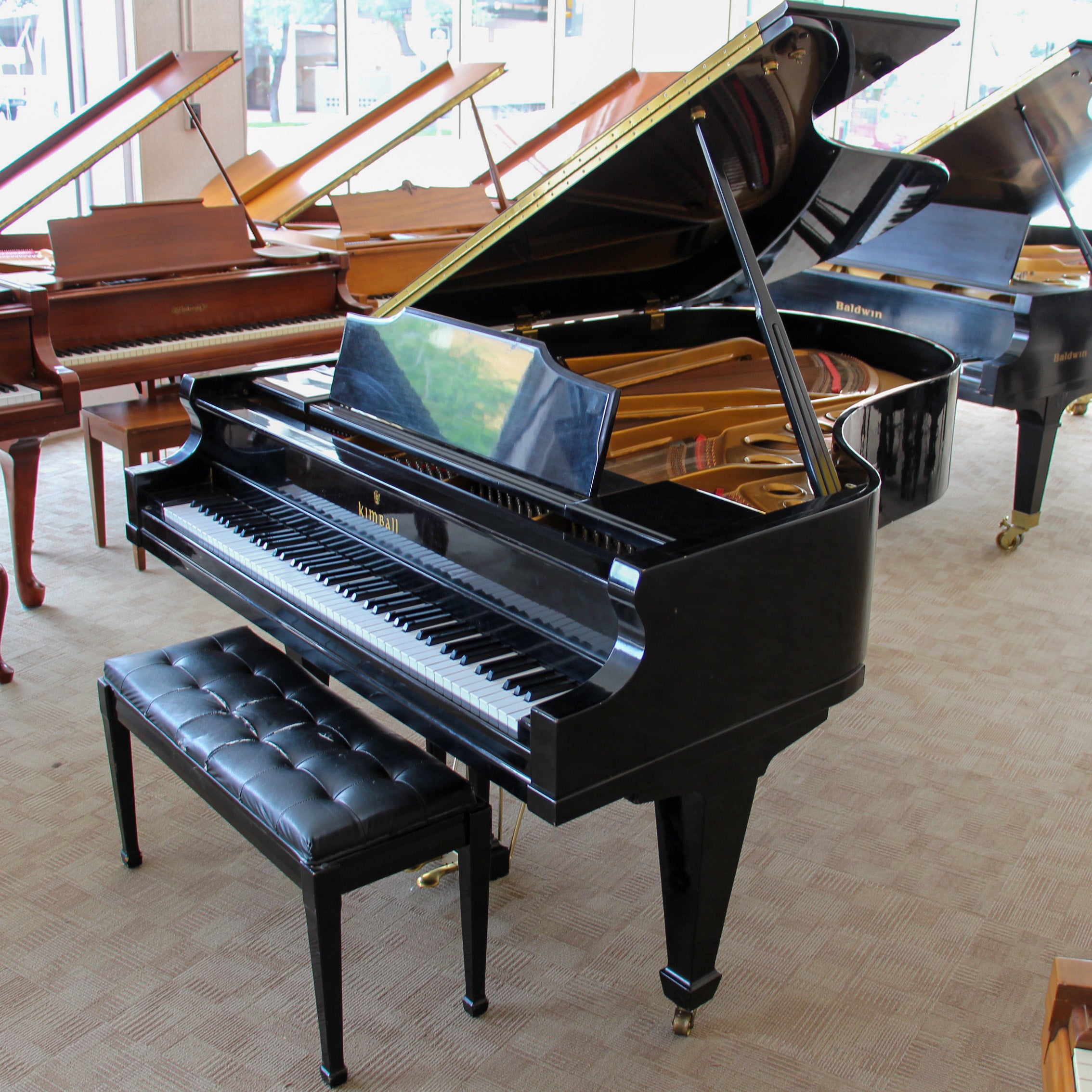 Kimball 7' Conservatory Grand Piano | Viennese Model with English ...