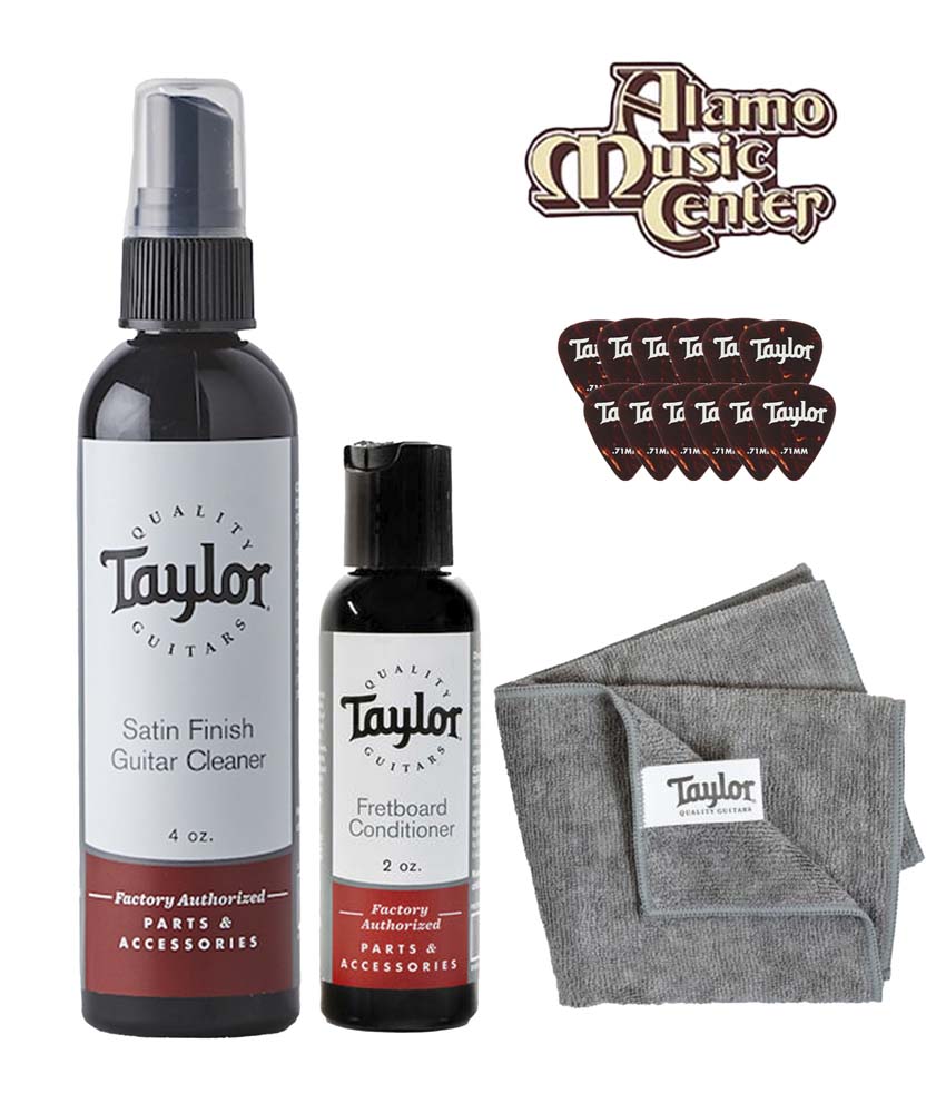 Taylor Guitar Care Satin Accessory BundleAlamo Music CenterTaylor ...