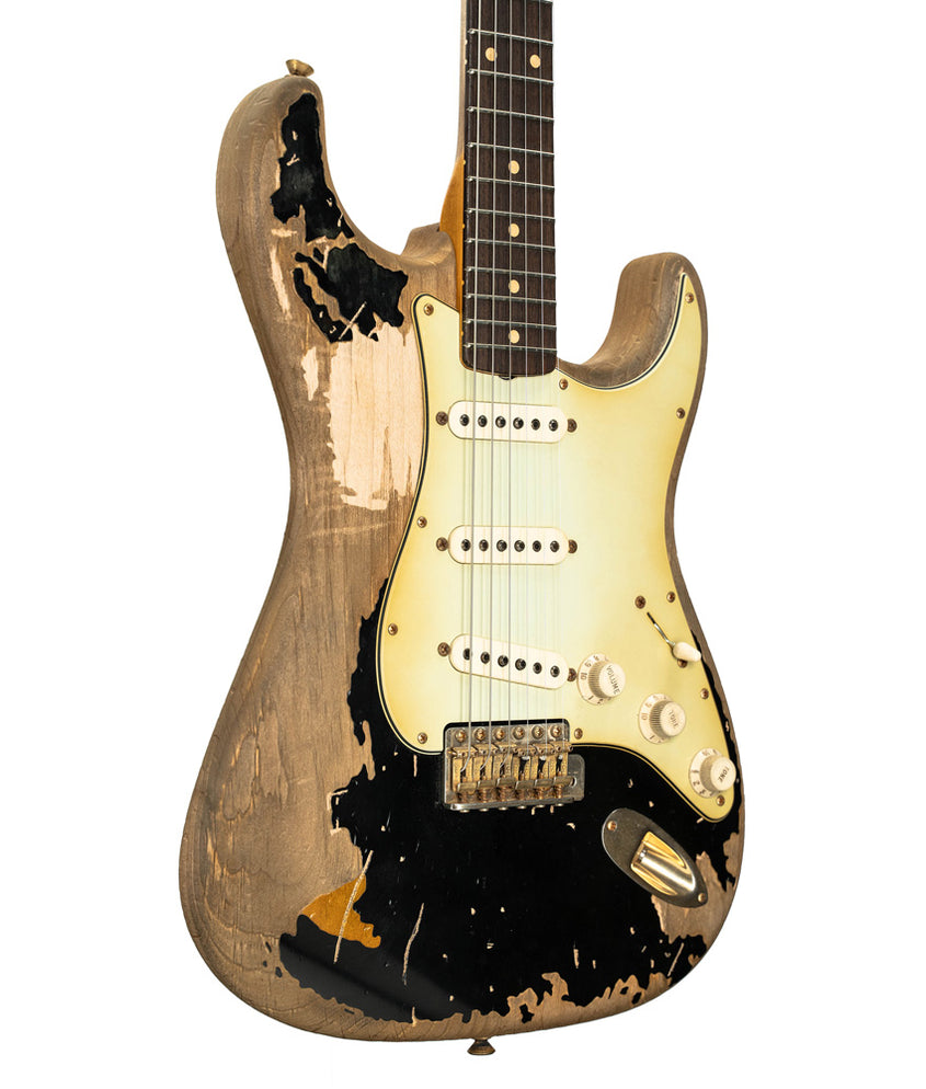 Pre-Owned Fender Custom Shop Masterbuilt John Mayer Black 1 Electric ...