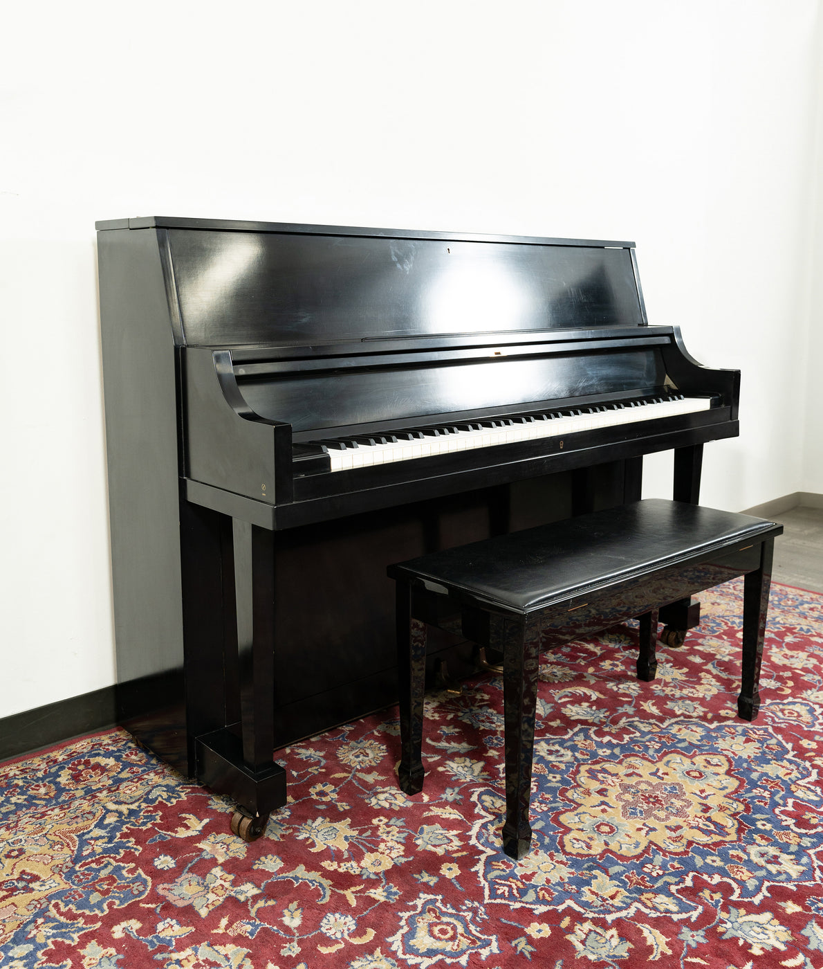 Yamaha P2 Nippon Gakki Upright Piano | Polished Ebony | SN: 912785 ...