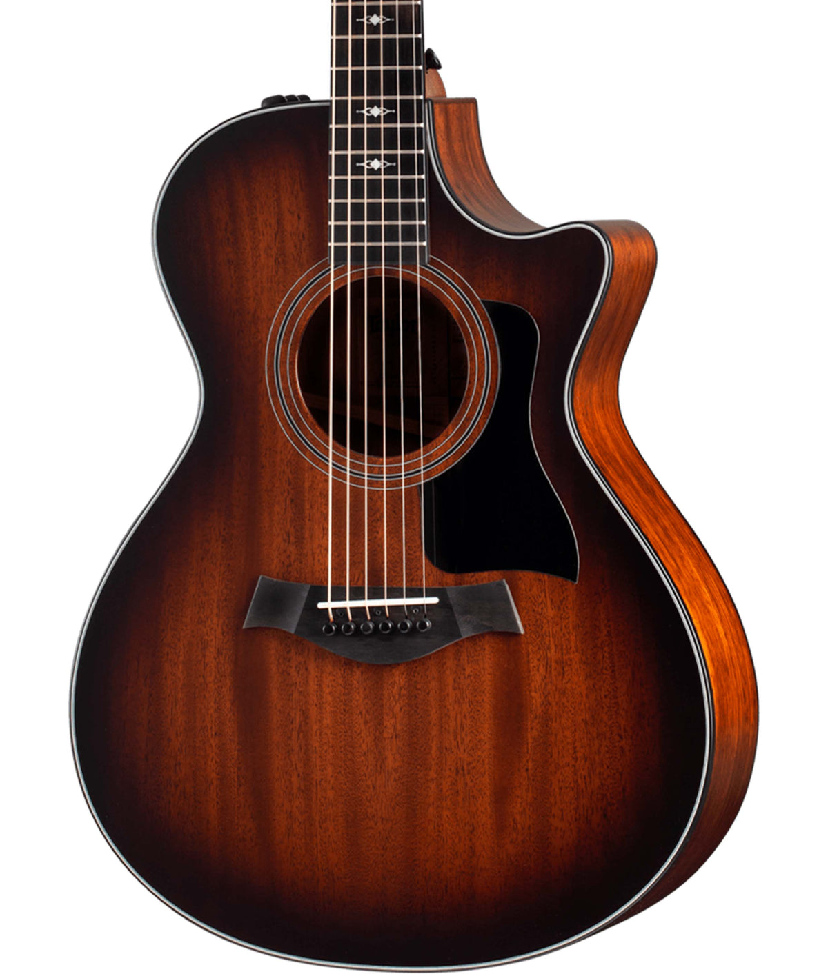 Taylor 322ce Grand Concert Mahogany/Mahogany Acoustic-Electric Guitar ...