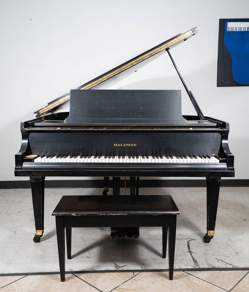 1965 Baldwin Model M Grand Piano | Satin Ebony | 5'2" | Used — Alamo ...