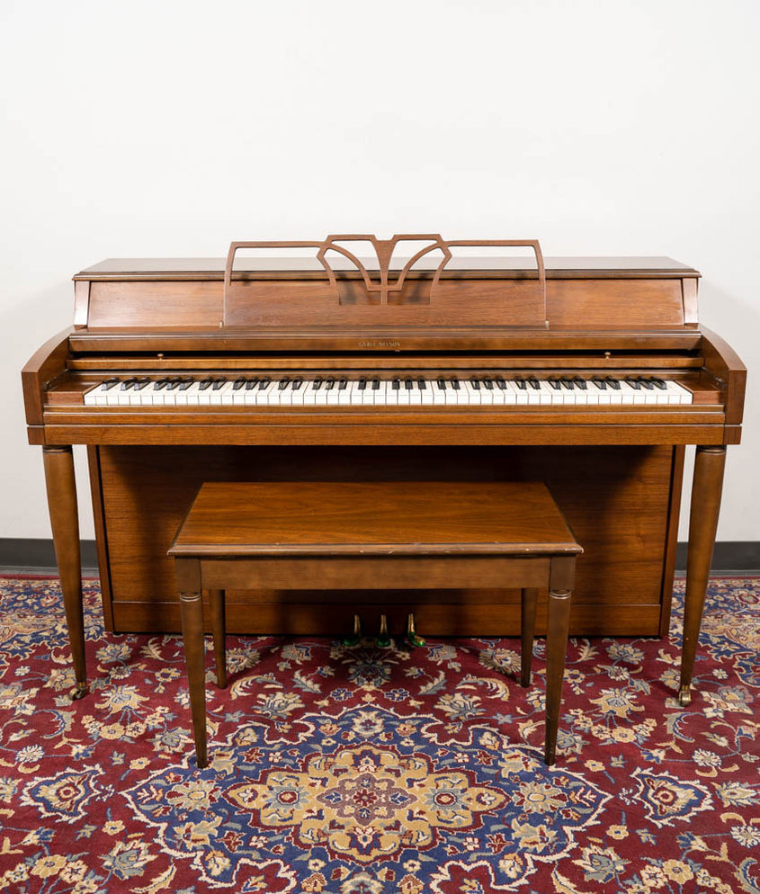 Cable-Nelson Upright Piano | Satin Oak | UsedAlamo Music CenterCable ...