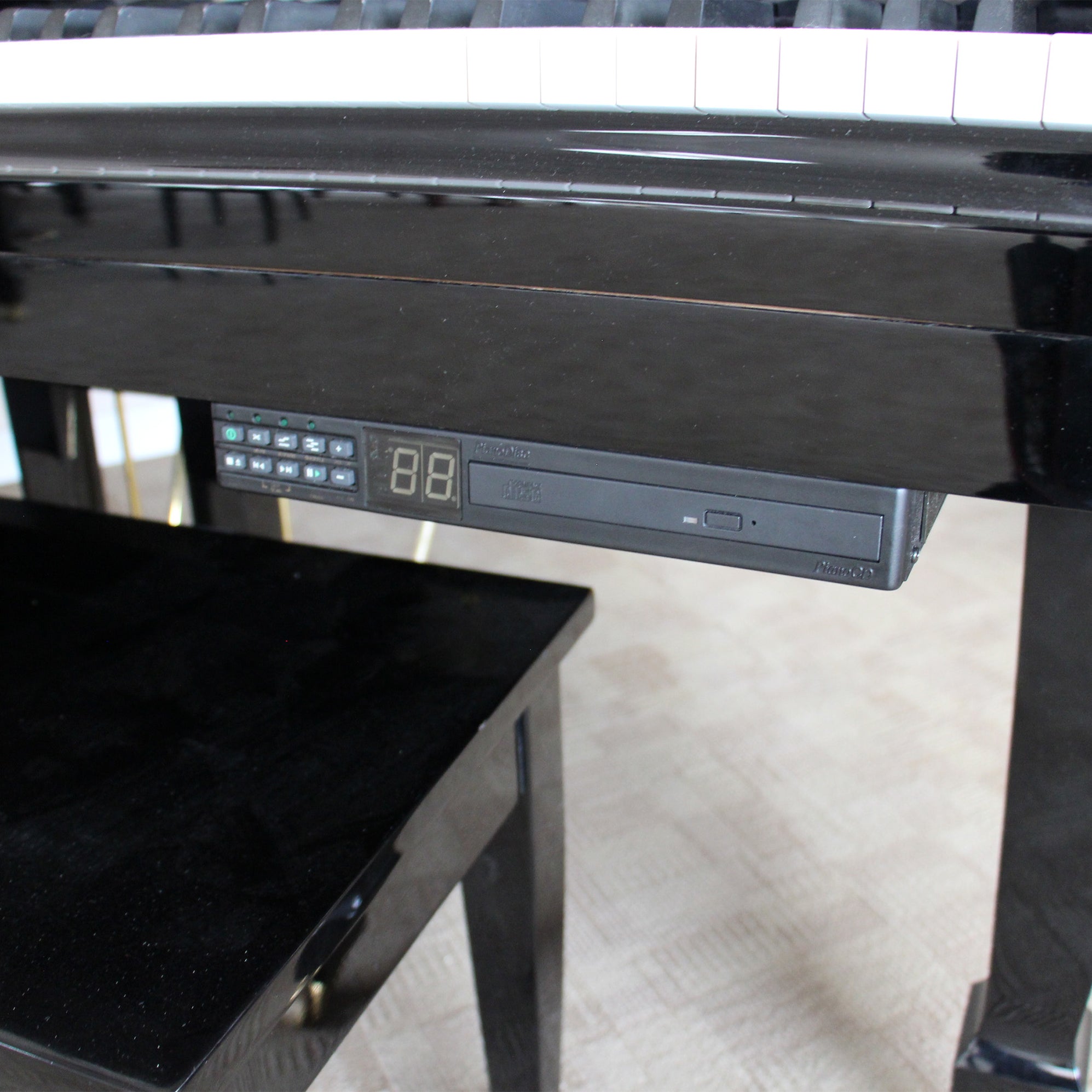 Samick SIG-50 Baby Grand Piano - PianoDisk Player Piano SystemAlamo ...