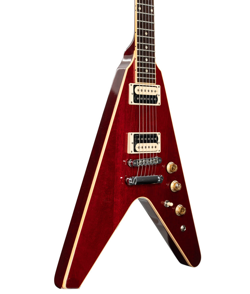 Pre-Owned Gibson 2016 Flying V Pro Electric Guitar - Wine Red ...