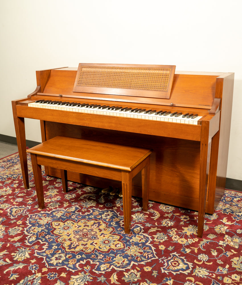 Acrosonic by Baldwin Spinet Piano | Satin Oak | SN: 670826Alamo Music ...