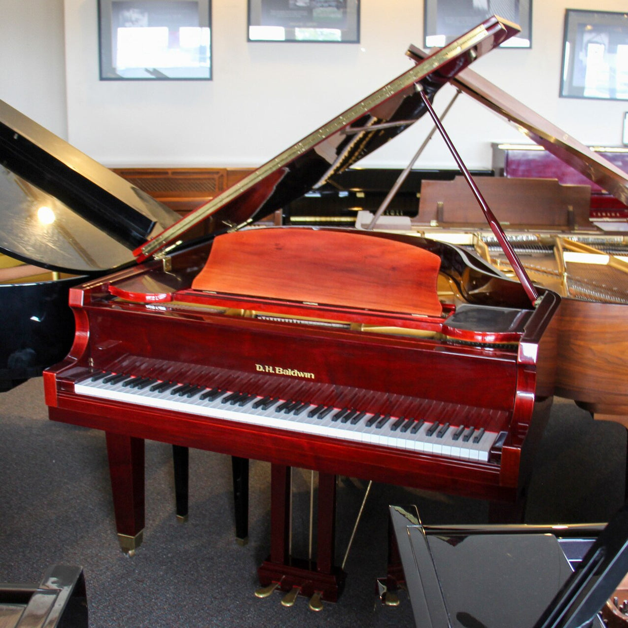 DH Baldwin Mahogany Grand PianoAlamo Music CenterDH BaldwinGrand Pianos