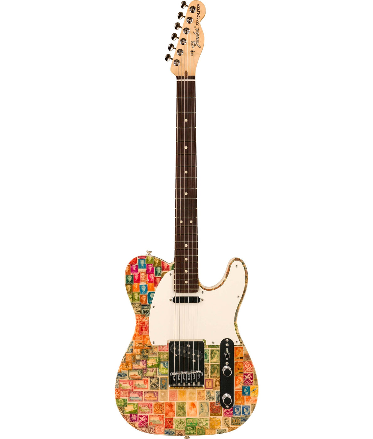 Fender Custom Shop World Stamp Collection Telecaster Electric Guitar ...