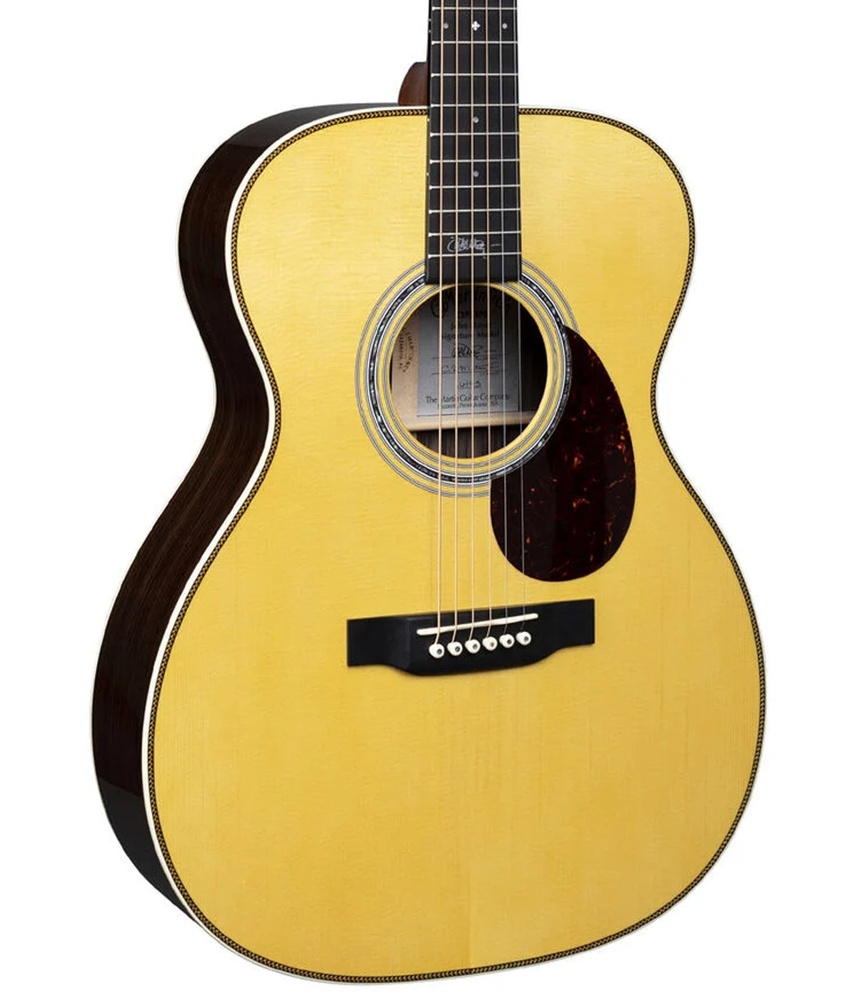 Martin OMJM John Mayer Signature Edition Spruce/Rosewood Acoustic ...