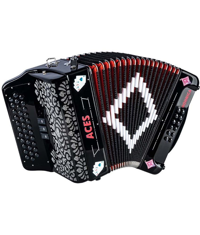 Hohnica Aces II FBE 3 Register Accordion - BlackAlamo Music ...