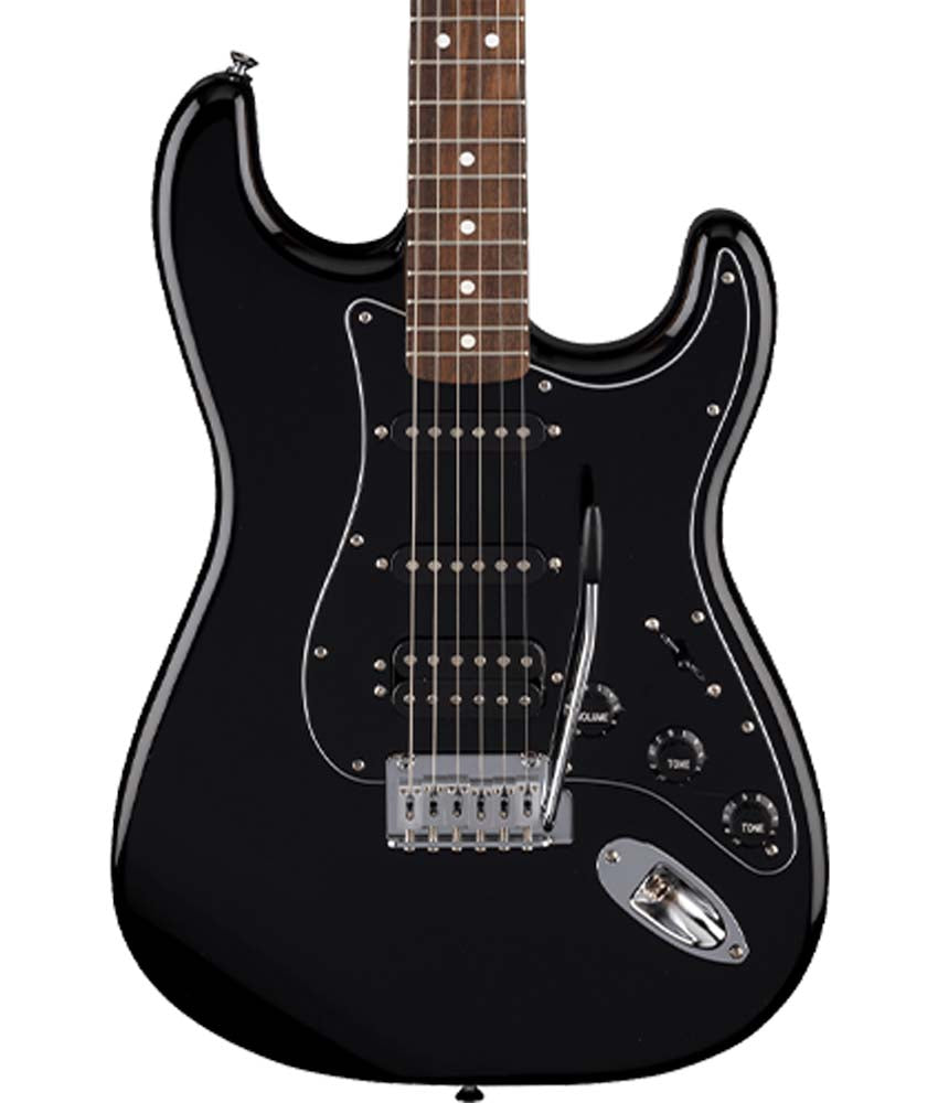 Fender Standard Stratocaster HHS Electric Guitar - BlackAlamo Music ...