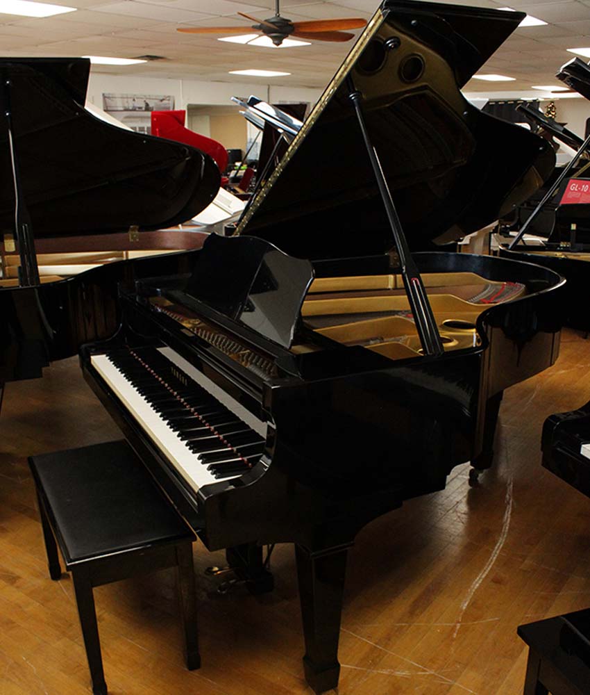 Yamaha 6'1" C3 Grand Piano | Polished Ebony | SN: 1443162 | UsedAlamo Music CenterYamahaGrand Pianos