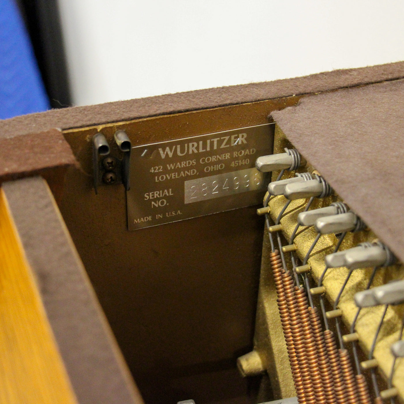 Wurlitzer Console Piano | Oak FinishAlamo Music CenterWurlitzerUPRIGHT ...