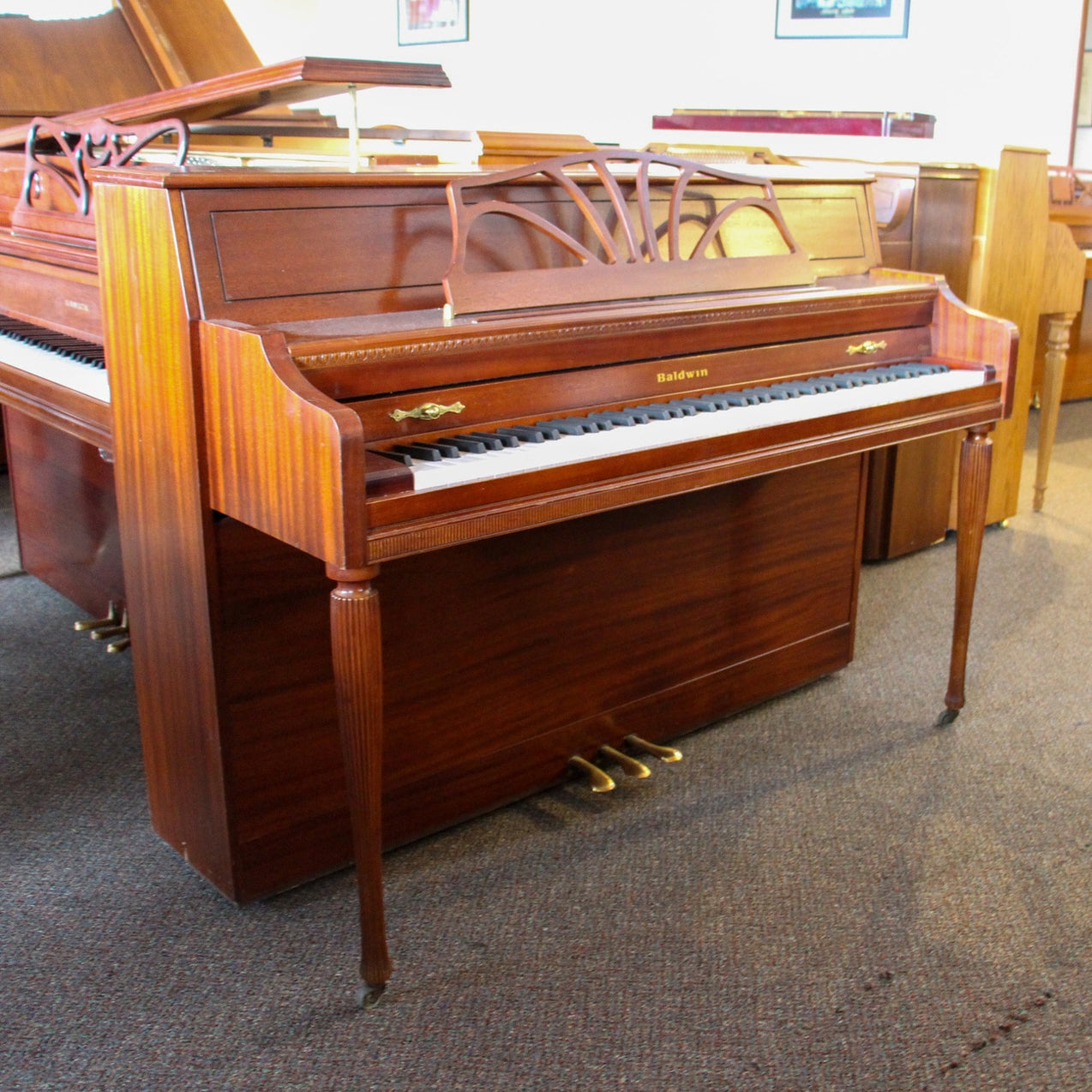 Baldwin 650CHY Cherry Console Upright PianoAlamo Music CenterBaldwinPianos
