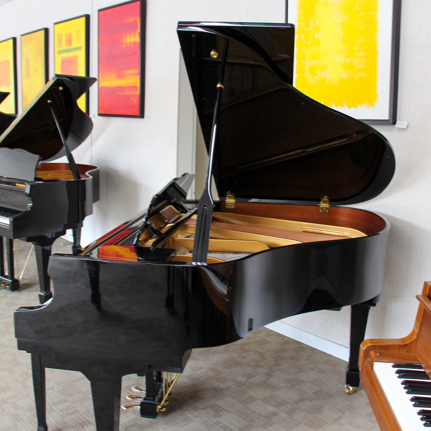 Samick SIG-50 Baby Grand Piano - PianoDisk Player Piano SystemAlamo ...