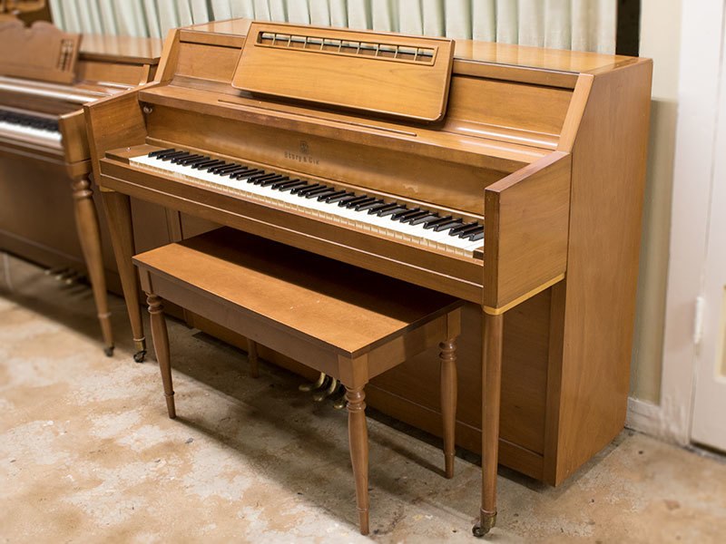 Story & Clark Spinet Upright Piano | UsedAlamo Music CenterStory ...