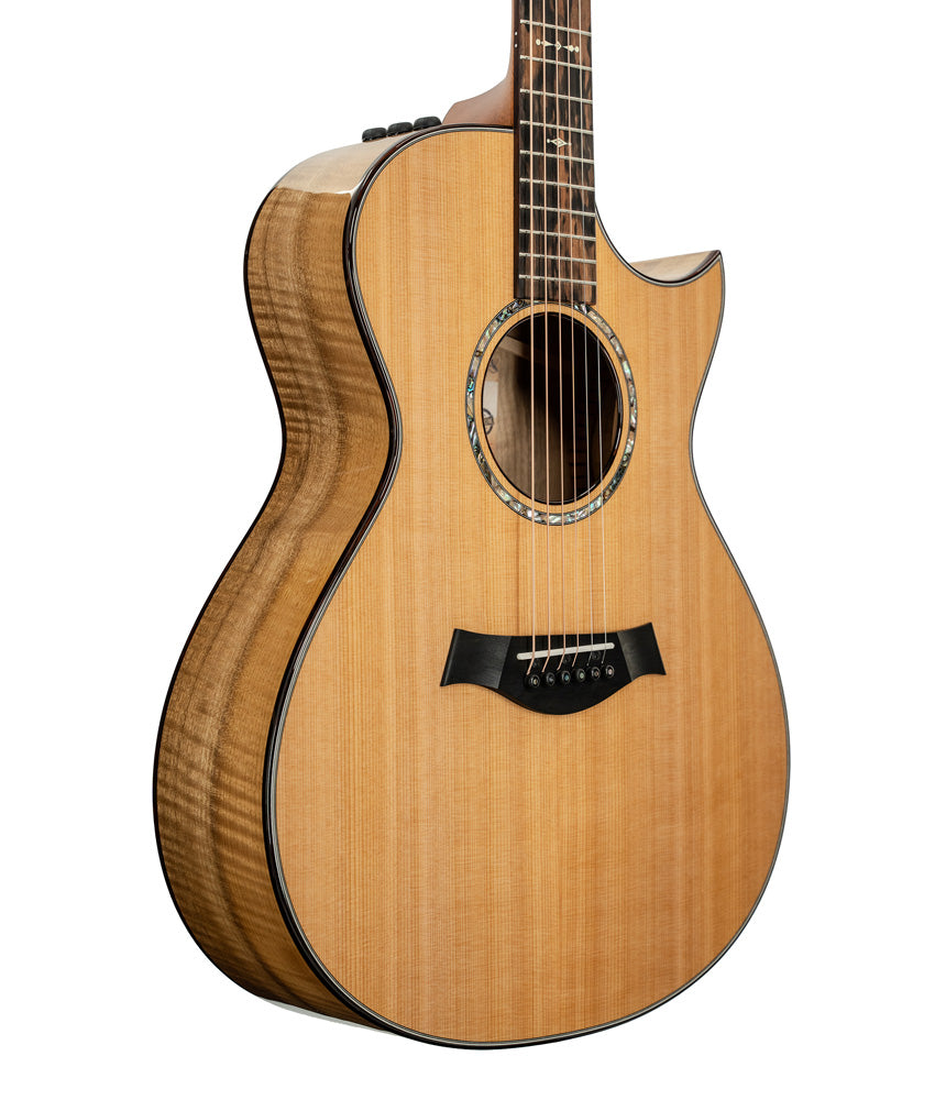 Taylor Custom Grand Concert Acoustic Guitar Factory Visit Hand Picked ...