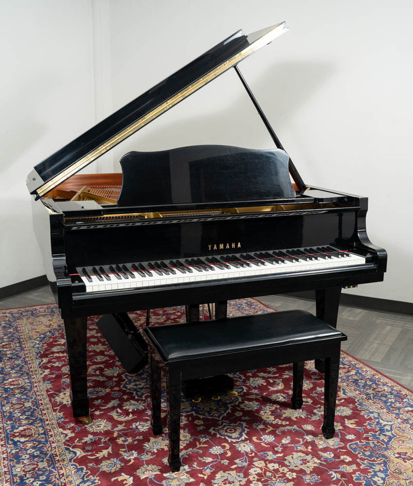 1988 Yamaha 6'1" C3 Conservatory Grand Piano | Polished Ebonyalamomusiccenter.myshopify ...